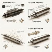 China Laser Engraved Ceramic Anilox Roller Trihelical Cell Flexographic Printing Roll 25-600mm Coating Machine for sale