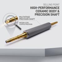 China ART Cell Ceramic Anilox Roller Custom Cell Depth 5-100 Microns Flexographic Printing Anilox Roll for sale