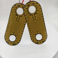 China Polyimide Flexible Heating Pad , Thin Film Heating Element For Warm Palace Belt for sale