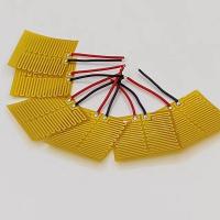 China 100×150mm Thin Film Heating Element PI Polyimide Material For Oil Tank Bottom Shell for sale