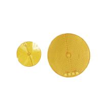 China Round Flexible Heating Film , Thermostatic Custom Polyimide Heater for sale