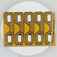 China Electrics 12 Volt Flexible Heat Strip Polyimide Material With Accurate Temperature Control for sale