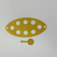 China Constant Temperature Polyimide Heater Element Film 12 Volt For Electric Belt Massager for sale