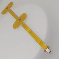China 1.5V Polyimide Heater Element , Flexible Type C USB Heating Film With Special Shape for sale