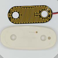 China Multifunctional Polyimide Flex Heater For Warm Palace Belt Massager for sale