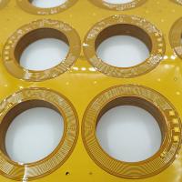 China 5V 12V 24V Polyimide Heater Element , Polyimide Foil Heater With Special Shape for sale