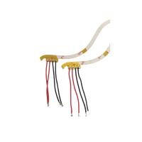 China Flexible Polyimide Heater Element , Electric Heating Film For Physiotherapy Belt for sale