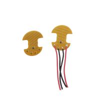 China Flexible Polyimide Heater Element , Electric Heating Film For Physiotherapy Belt for sale
