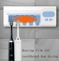 China Temperature Control Flexible Heating Film For Disinfection Toothbrush Box OEM for sale