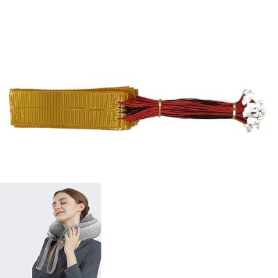 China 0.1mm Thin Polyimide Heating Film , Flexible Custom Kapton Heater For U Shaped Pillows for sale
