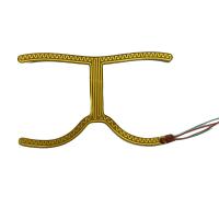 China 0.1 - 0.3mm Flexible Film Heater Customized Size Shape OEM / ODM for sale