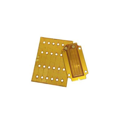 China Yellow / Black Flexible Film Heater Thickness 0.1mm-1mm with Copper Core Components for sale