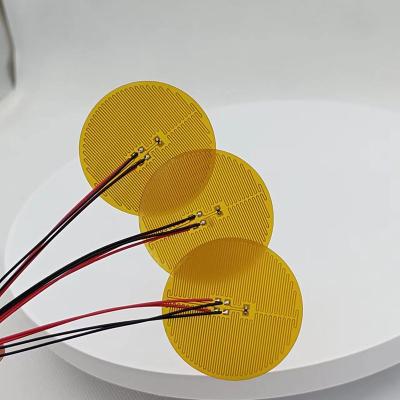 China Yellow/Black Flexible Heating Pad With Polyimide Core Components For Custom Applications for sale