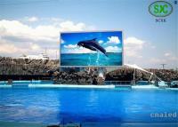 China Outdoor Full Color LED Display P10 1R1G1B Waterproof IP65 10000 Pixels per sqm 8-150m View Distance for sale