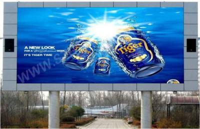 China P10 Outdoor LED Full Color Video Panel Display Sign 160x160mm 10000pixels/m2 Novastar for sale