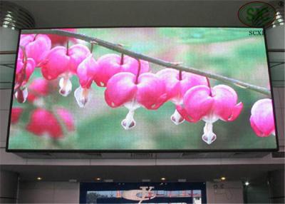 China P6 Indoor Full Color LED Display 128x128mm Die Casting Cabinet 62500 Pixels/m² for sale