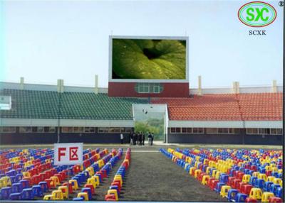 China Outdoor P10 SMD Full Color LED Display 10000 pixels/m² Waterproof Cabinet for Advertising for sale