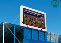 China Pixel 10mm DIP Outdoor LED Display Board IP65 Waterproof 10000pixels/m² 8000cd Brightness for sale