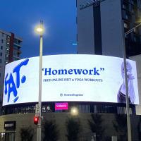 China Outdoor Fixed Installation SMD LED Display P10 Advertising LED Screen LED wall for sale