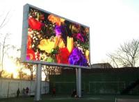 China Outdoor P10 LED Display Screen 960x960mm Cabinet 10000dots/m2 IP65 Waterproof for sale