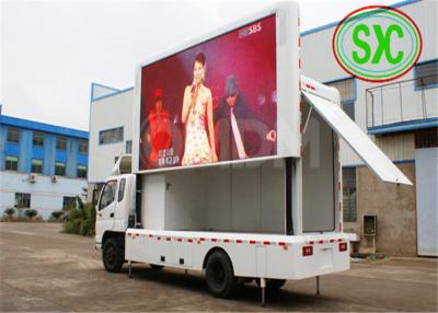 China Exterior Truck Advertising LED Screen P8 7000cd Outdoor Mobile Display for Festivals Motor Shows for sale