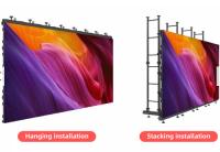 China P4.81 Outdoor Rental LED Screen 500x500mm Die Casting Aluminum Cabinet 4500cd Brightness for sale