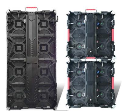 China P4.81 Outdoor Rental LED Screen 500x500mm Die Casting Aluminum Cabinet 4500cd Brightness for sale