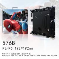 China P3 Indoor Rental LED Screen Die Casting Aluminium Cabinet 576x576mm 4K Resolution IP43 for sale
