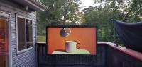 China P10 Outdoor Fixed LED Display 960x960mm Iron Waterproof Cabinet Full Color 10000dots/sqm for sale