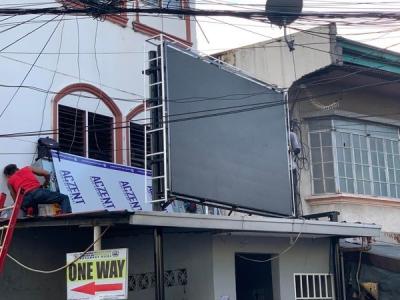China P10 SMD Full Color LED Display Outdoor Fixed LED Screen for sale