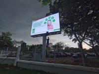 China P10 SMD Full Color LED Display Outdoor Fixed LED Screen for sale
