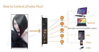 China Indoor P1.8 P2 P2.5 Digital Advertising LED Poster Mirror Display Screen 960x1920mm for sale
