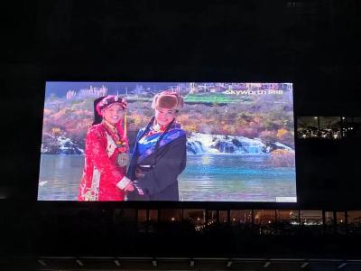 China P3.91 Indoor Full Color LED Display 500x500mm Die Cast Aluminum 1200cd/m2 Brightness for sale