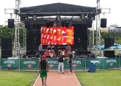 China P10 Outdoor Full Color LED Advertising Screen IP65 Waterproof 5000cd/m² Brightness 320x160mm Module for sale