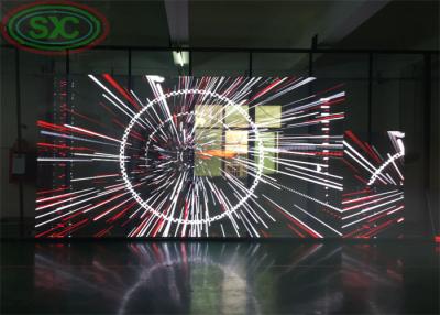 China 0.2KG/PC Transparent LED Display Module with SMD2121 The Ultimate Advertising Solution for sale