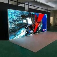 China Seamless P4.81 Outdoor LED Screen 4500cd/m2 Brightness Die Casting Aluminum Cabinet 500x1000mm for sale