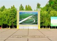 China P10 Outdoor Full Color LED Advertising Screen 160x160mm Module 8000cd Brightness for sale