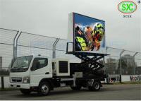 China Exterior Truck Advertising LED Screen P8 7000cd Outdoor Mobile Display for Festivals Motor Shows for sale