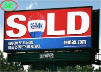 China P10 Outdoor LED Display Screen 10mm Pixel Pitch IP65 Waterproof 10000 Pixels/m² Billboard for sale