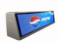 China DC 5V Vehicle LED Signage 96x32 cm P2.5 Outdoor Display 384x128dot for sale