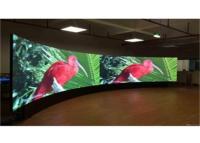 China Smart P3.91 Curved Video Wall Displays Soft Modules For Indoors for sale