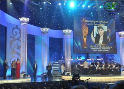 China P8 Rental LED Display 256x128mm Full Color High Refresh 3000Hz SMD3535 for sale