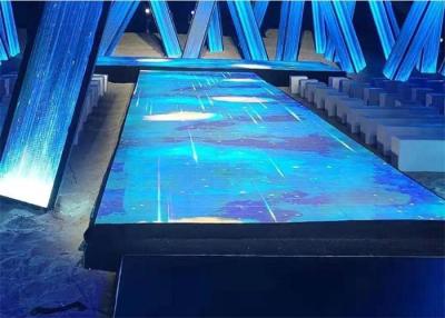 China Interactive P4.81 LED Dance Floor 12kg Cabinet Indoor Outdoor Disco Screen for Party Events for sale