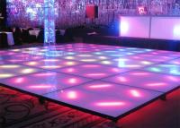 China Interactive P4.81 LED Dance Floor 12kg Cabinet Indoor Outdoor Disco Screen for Party Events for sale