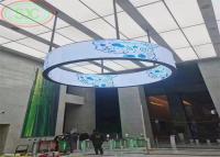 China SMD 2121 Curved Small Pitch P2.5 Full Color LED Display 160x160mm Module 480x480mm Cabinet for sale