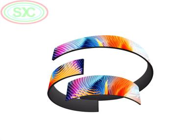China SMD 2121 Curved Small Pitch P2.5 Full Color LED Display 160x160mm Module 480x480mm Cabinet for sale