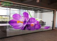 China LED Transparent Display G3.91-7.82 50000 Hours Lifespan for Building Media and Interactive for sale