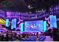 China Rental LED Display Full Color Indoor P3.91 3 in 1 SMD 2121 500x1000mm Cabinet for sale