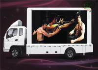 China P5mm SMD 2121 Mobile Truck LED Display 40000 Dots/sqm Full Color Outdoor Screen for sale