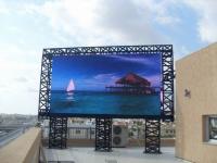 China P8 Outdoor Full Color LED Display 1024x768mm Cabinet 7000cd/sqm IP65 for sale